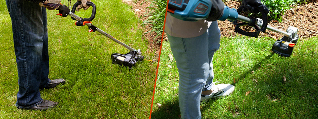 Gas Trimmers vs. Electric Trimmers SENIX Tools