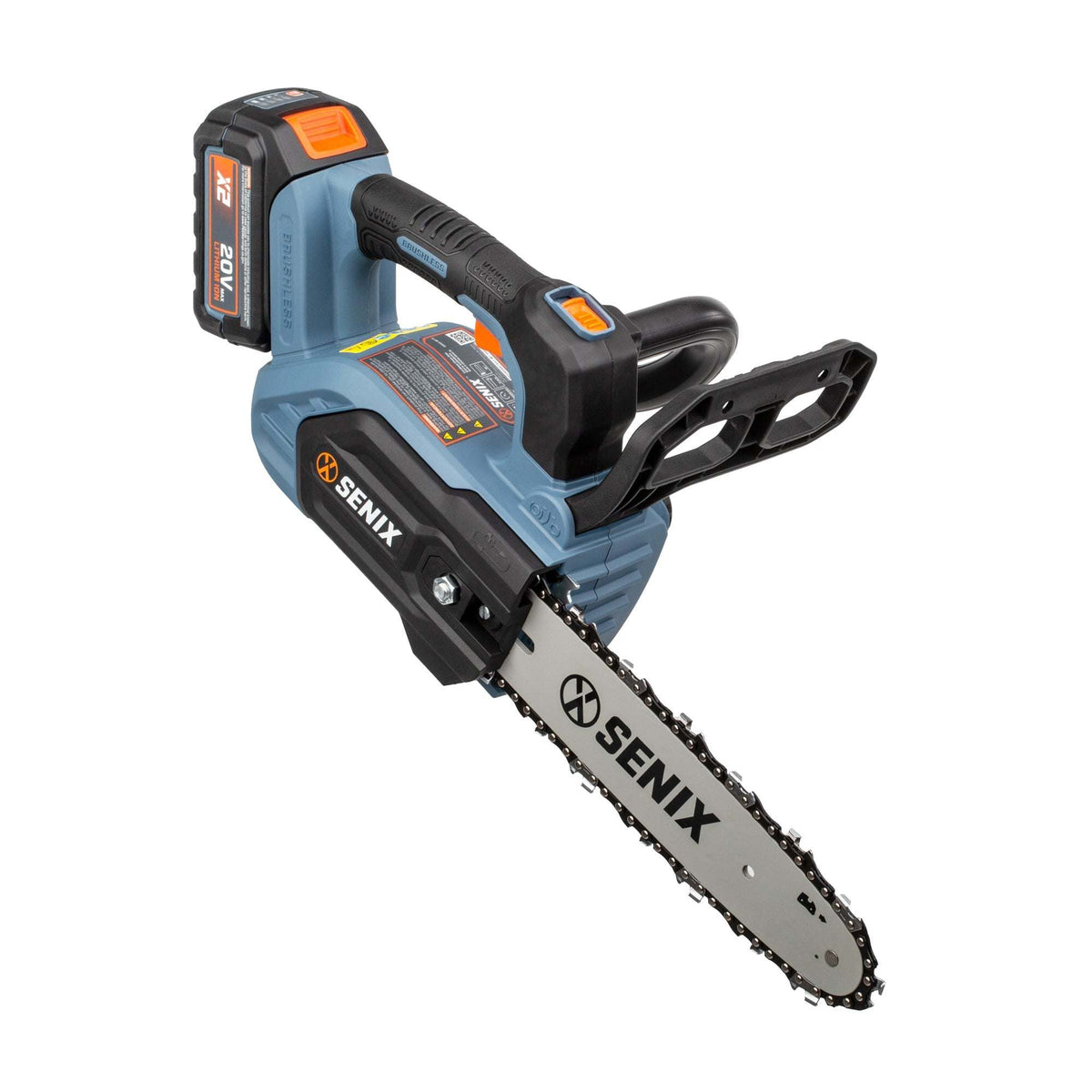 20 Volt Max* 10-Inch Cordless Top Handle Chain Saw (Battery and Charge ...